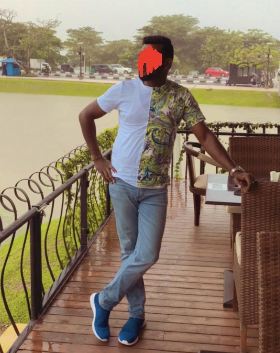 Chocolate Dynamite, Sri Lankan masseur in Colombo