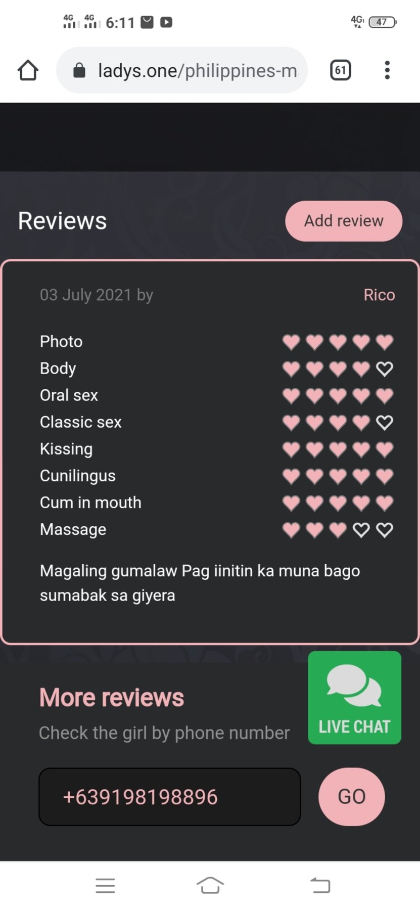 Danicca, Pretty Cougar Versatile Escort, Filipino escort in Makati City