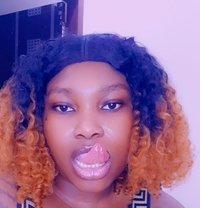 Juicy Queen, South African adult performer in New Delhi