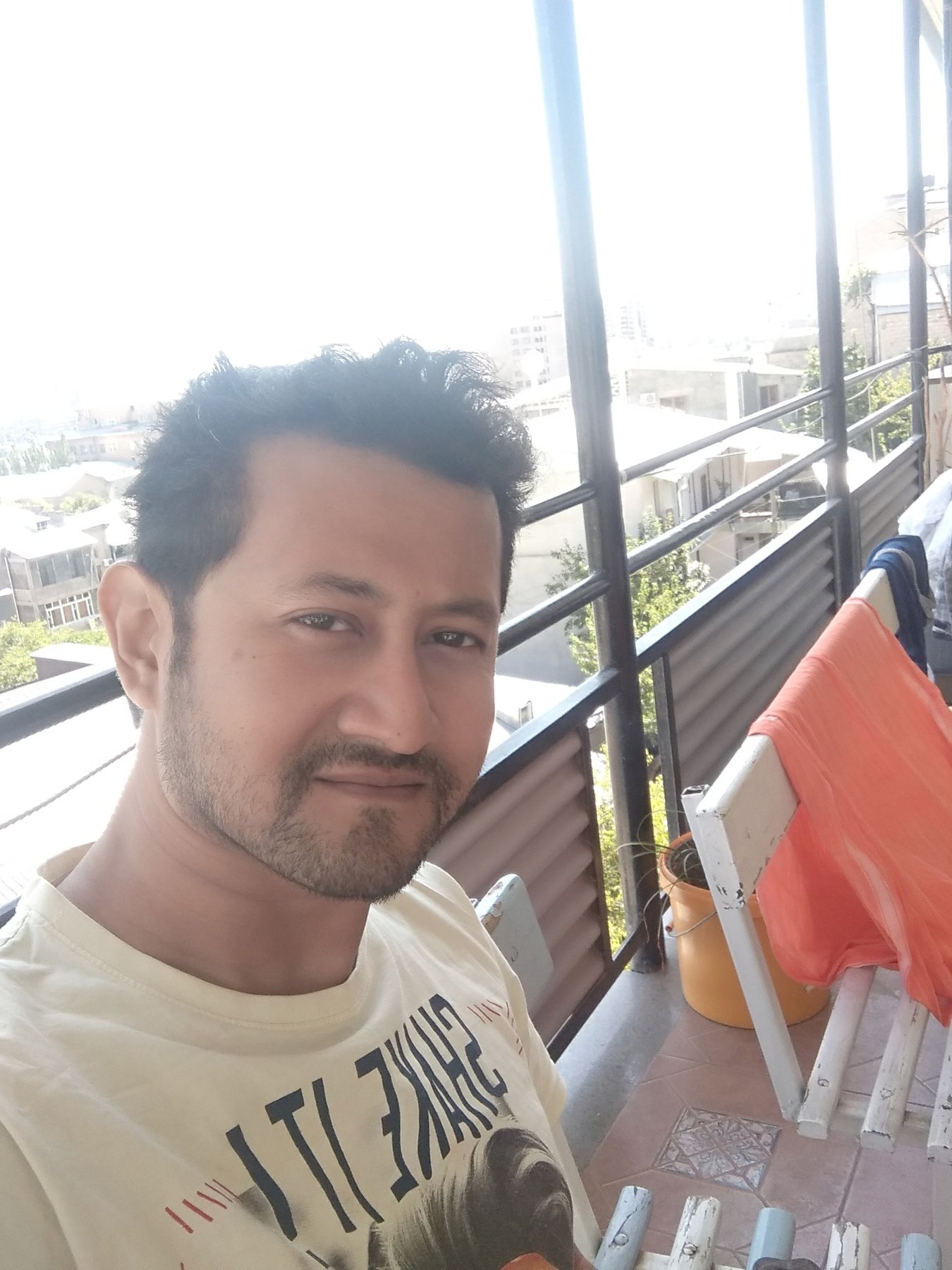 Sam, Indian masseur in Yerevan